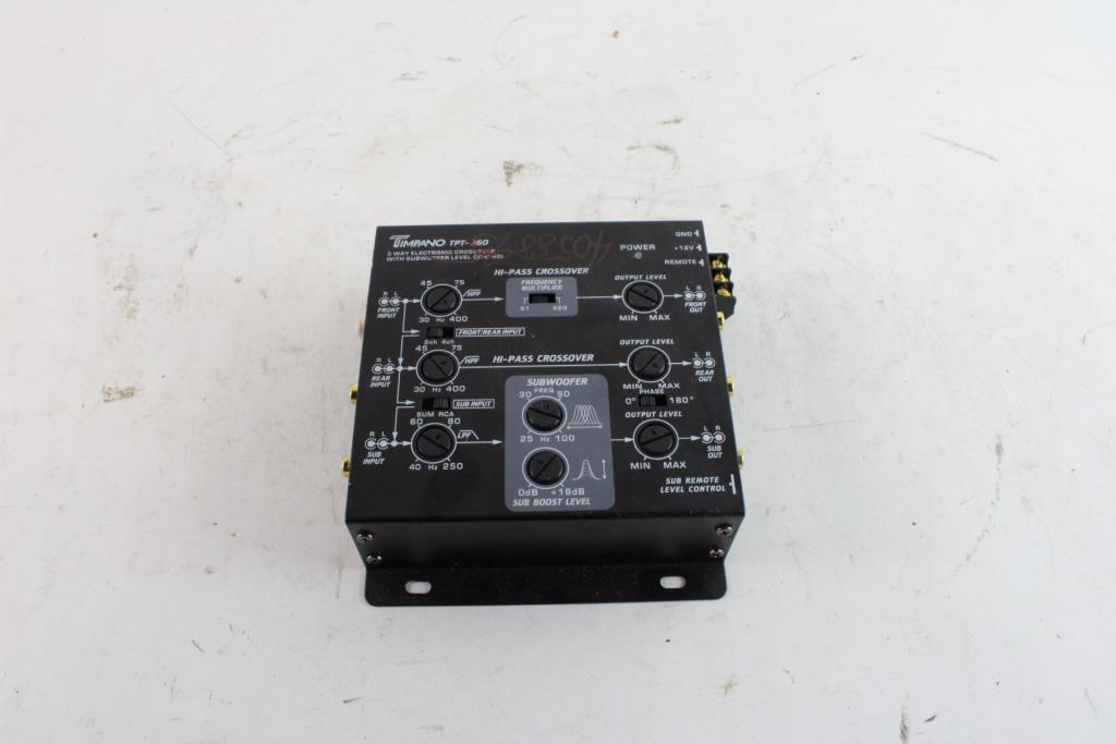 Timpano 3 Way Electronic Crossover | Property Room