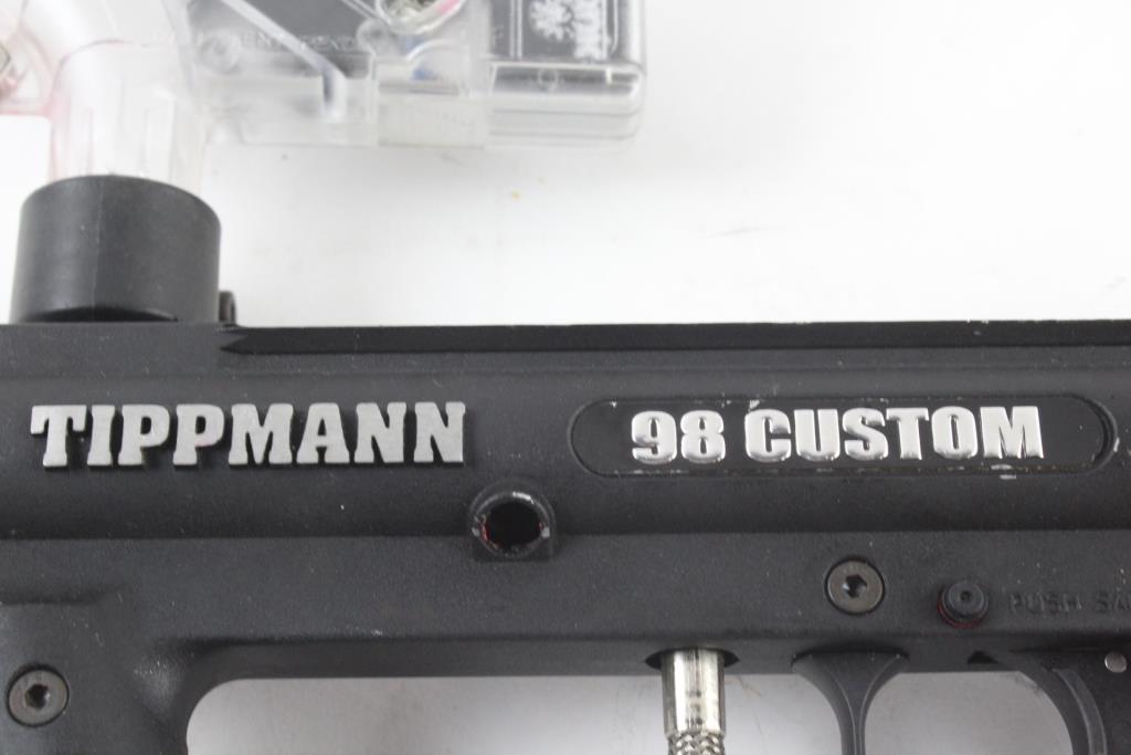 Tippman Paintball Gun With Hopper | Property Room