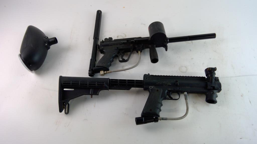 Tippmann 98 Custom & A5 Paintball Markers, 2 Pieces | Property Room