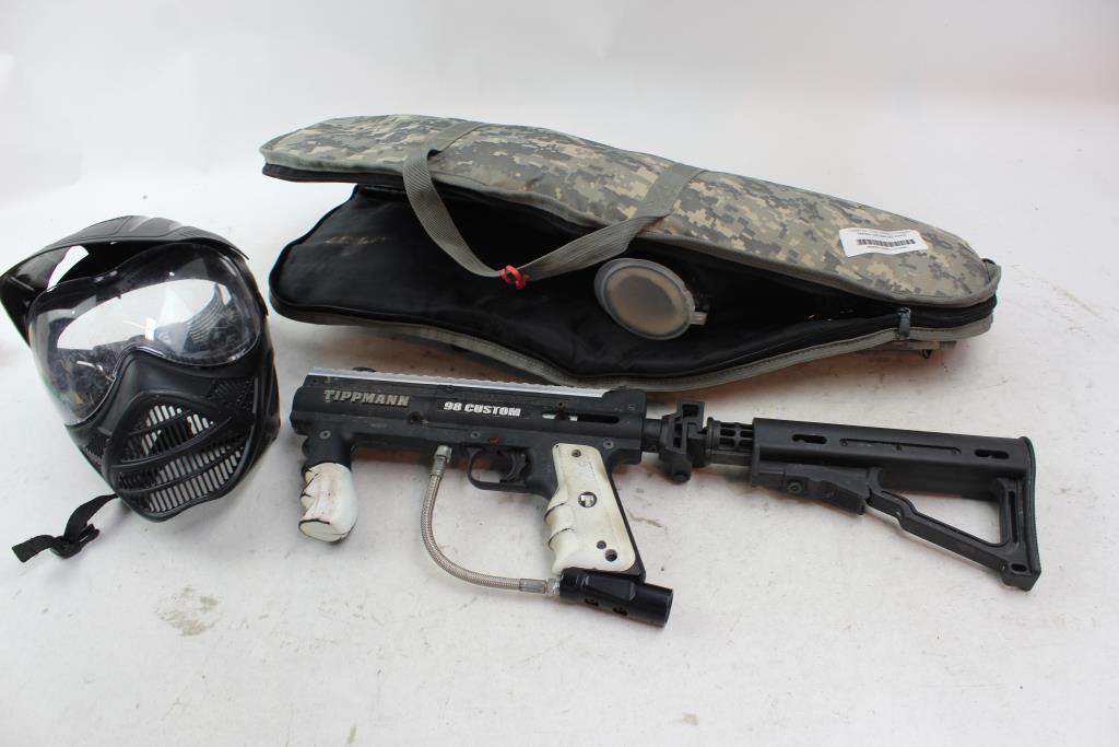Tippmann 98 Custom Paintball Gun | Property Room