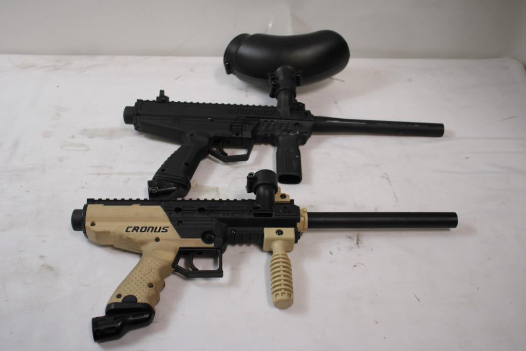 Tippmann Stormer And Cronus Paintball Markers, 2 Pieces | Property Room