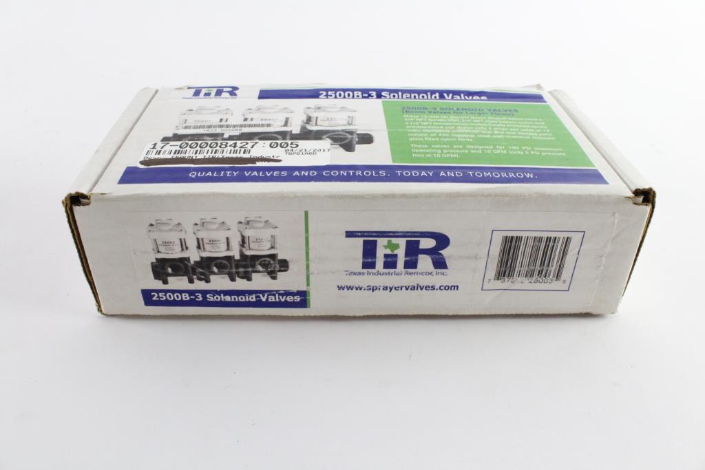 TIR Sprayer 3-Pack Solenoid Valves | Property Room
