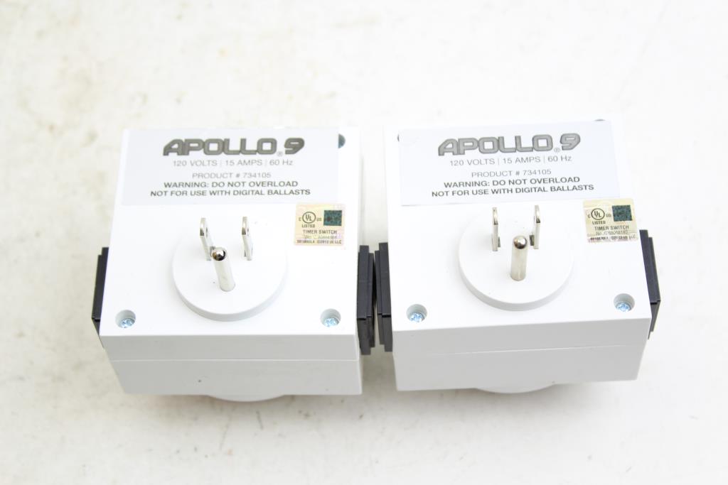 Titan Controls Apollo 9 Two Outlet Digital Timer: 2 Items | Property Room