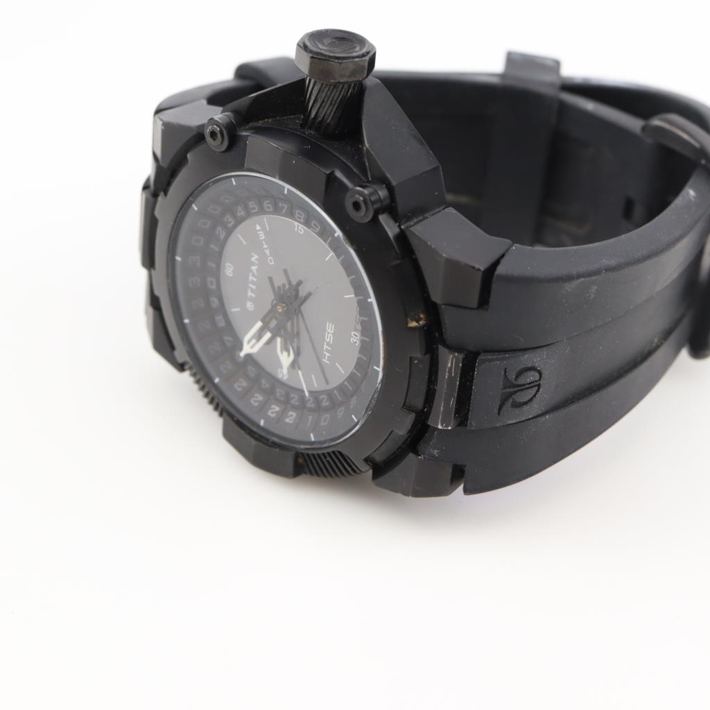 Titan HTSE Stainless Steel Watch | Property Room