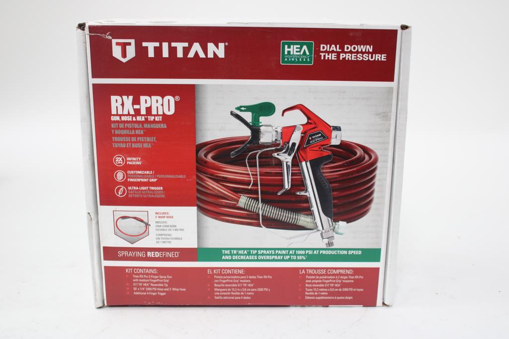 Titan RX-Pro Gun, Hose & Heat Tip Kit | Property Room