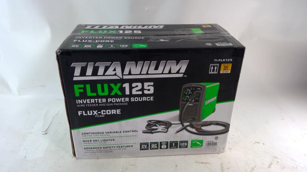 Titanium Flux 125 Inverter Power Source | Property Room