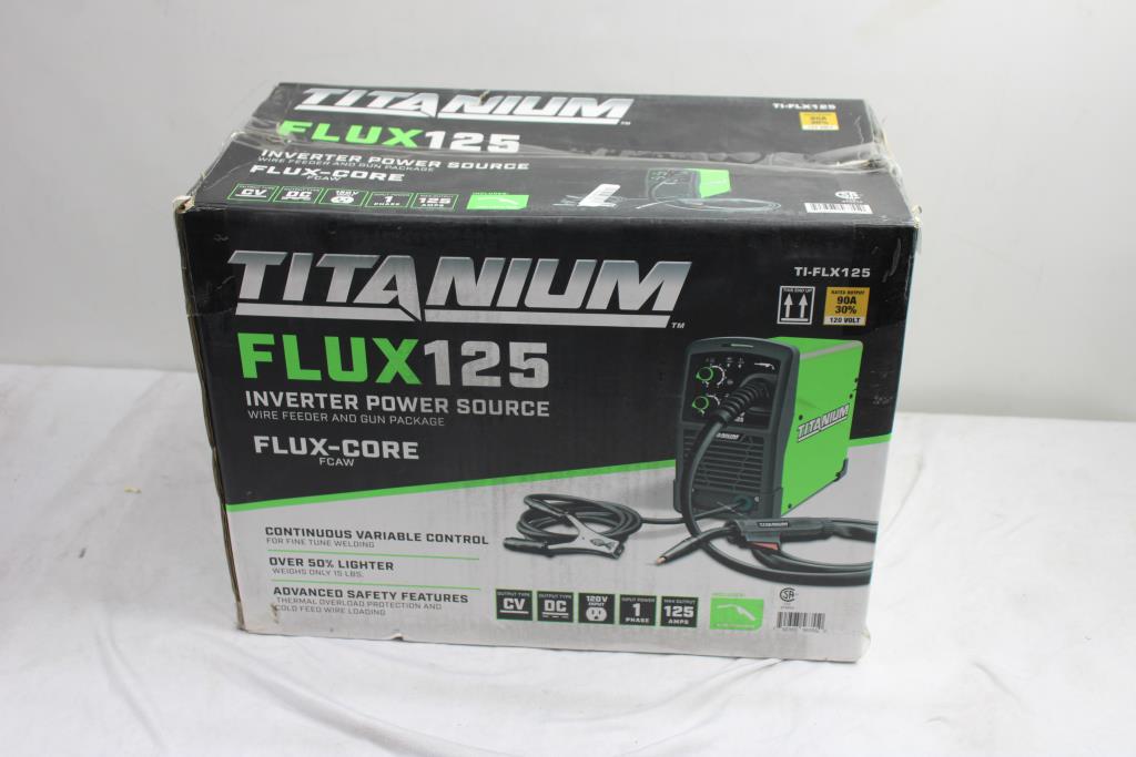 Titanium Flux 125 Inverter Power Source | Property Room