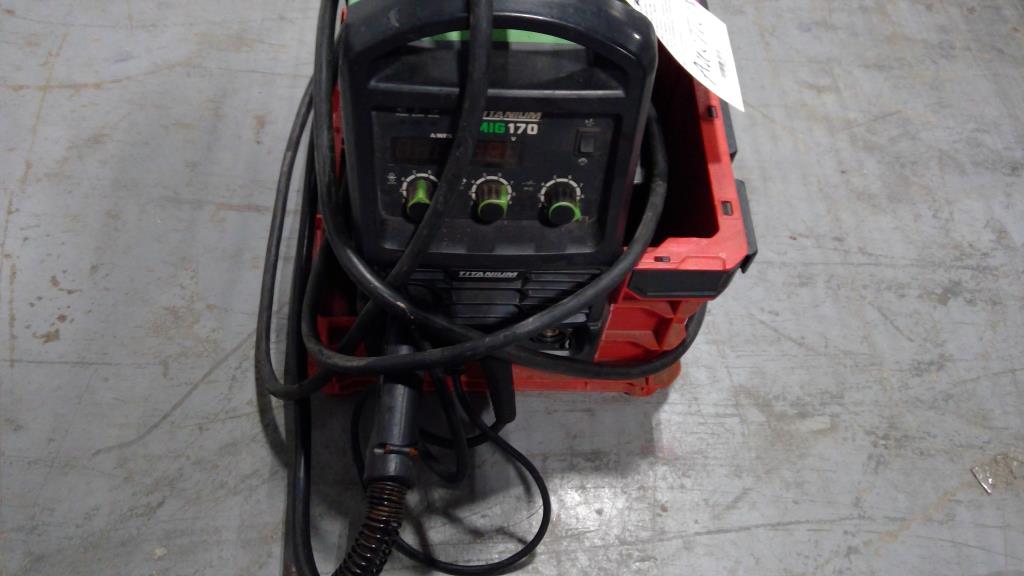 Titanium Mig 170 Professional Welder With 120/240v Input | Property Room