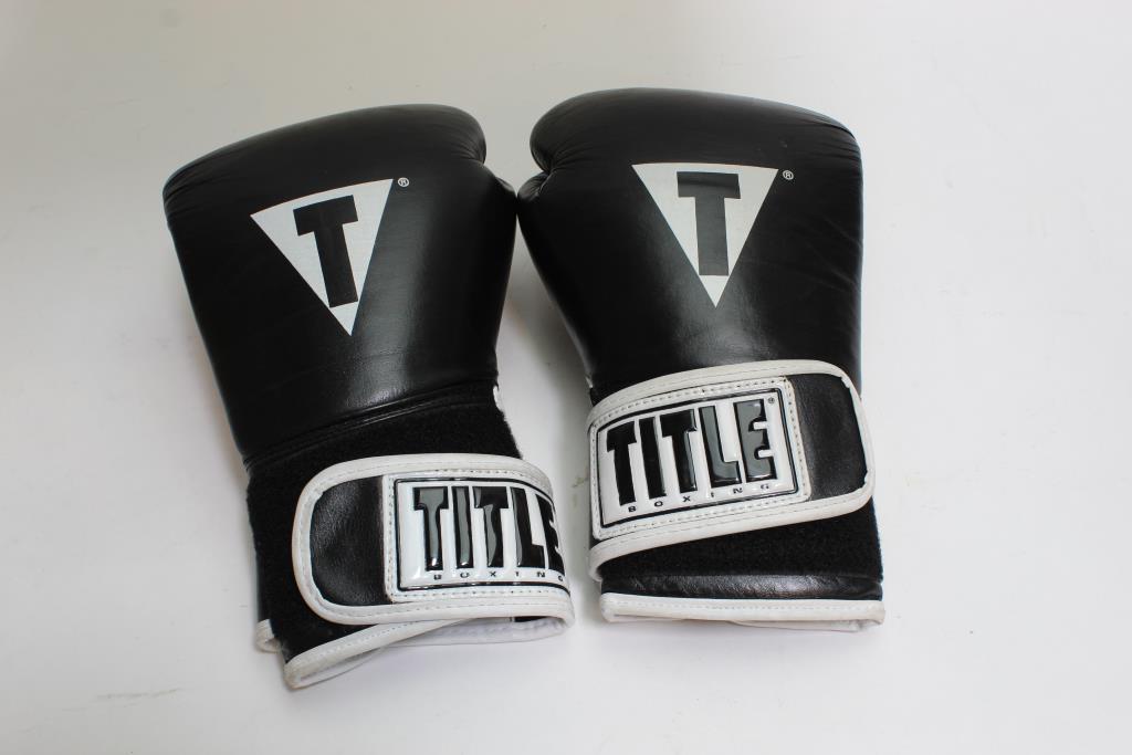 Title Boxing Gloves | Property Room