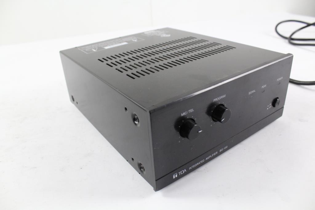 TOA BG-130 Integrated Amplifier | Property Room