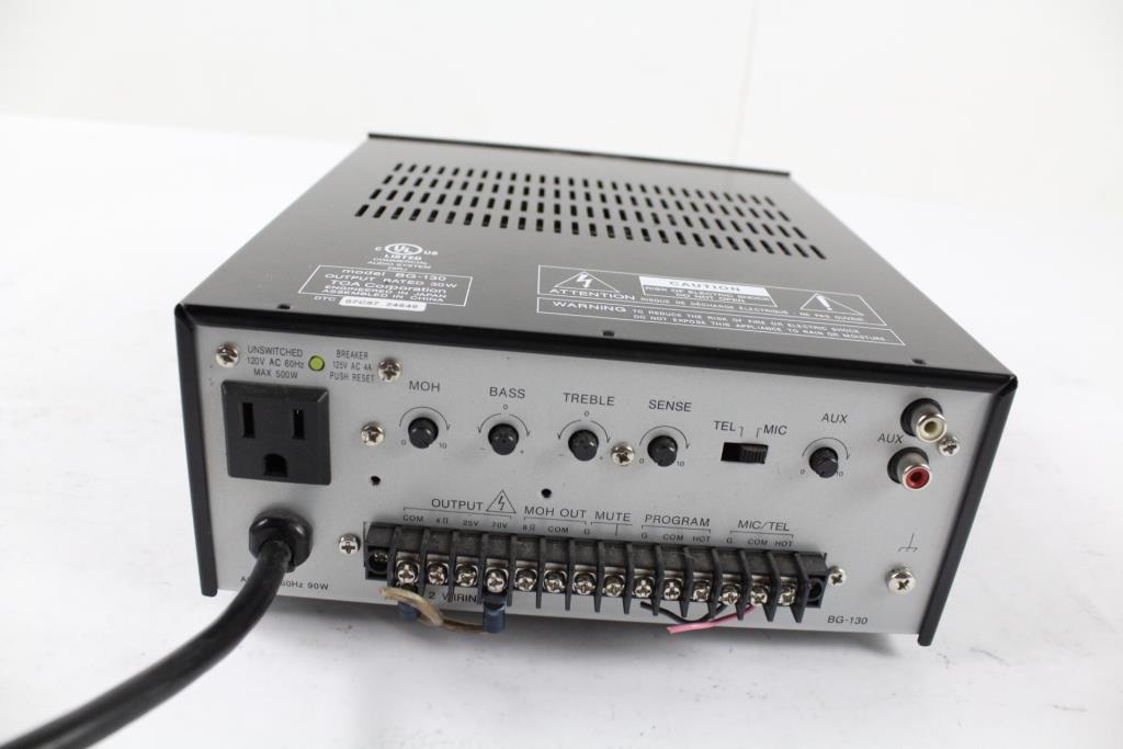 TOA BG-130 Integrated Amplifier | Property Room