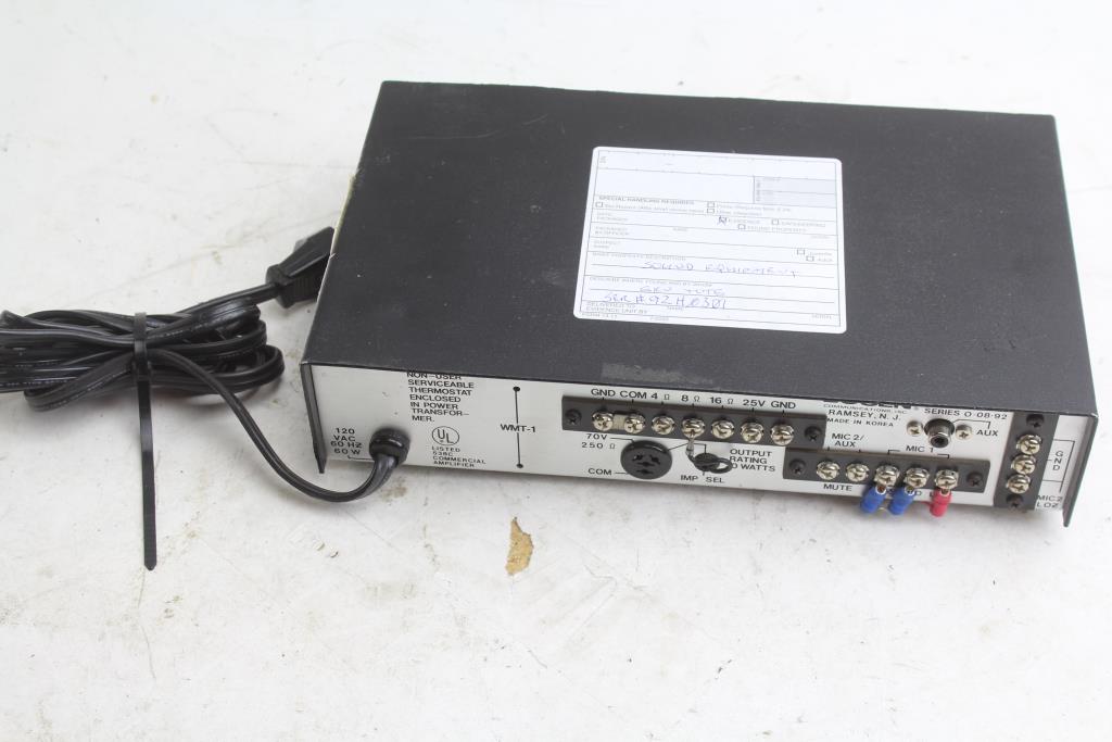 TOA BG-130 Integrated Amplifier | Property Room