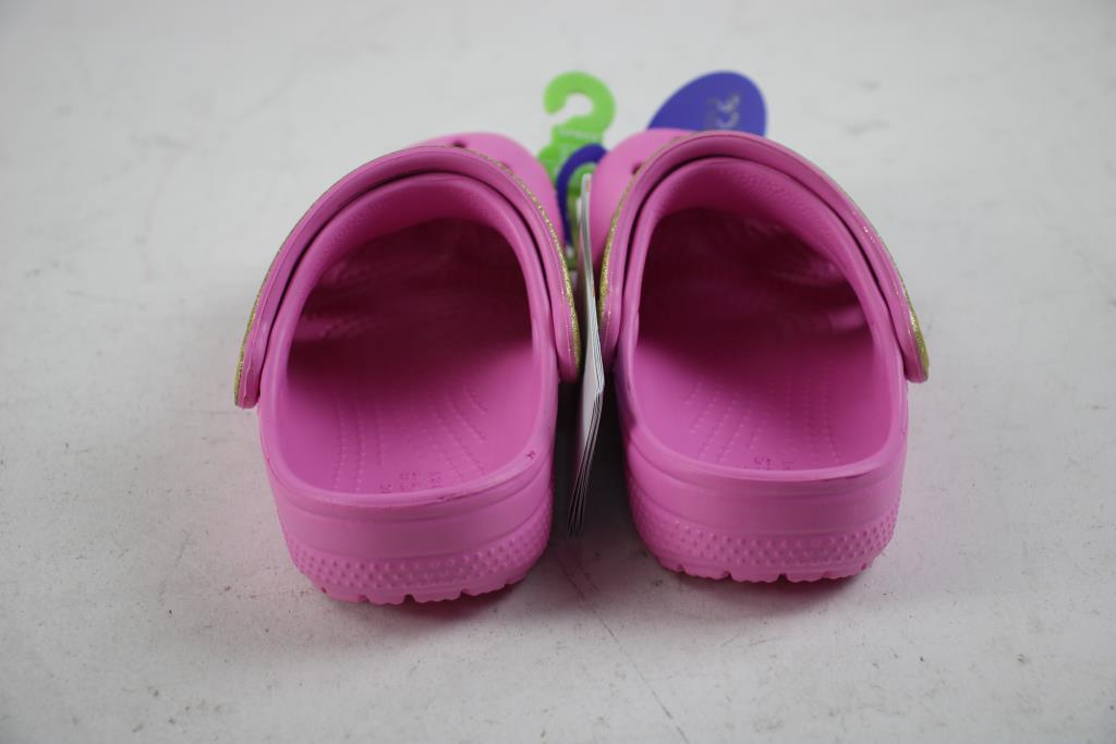 Toddler Girls Classic Disney Princess Light Up Crocs - Size C9 ...