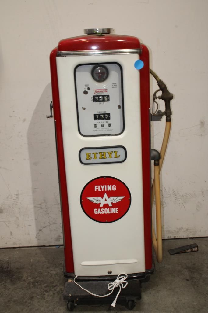 Tokheim Ethky Vintage Gas Pump | Property Room
