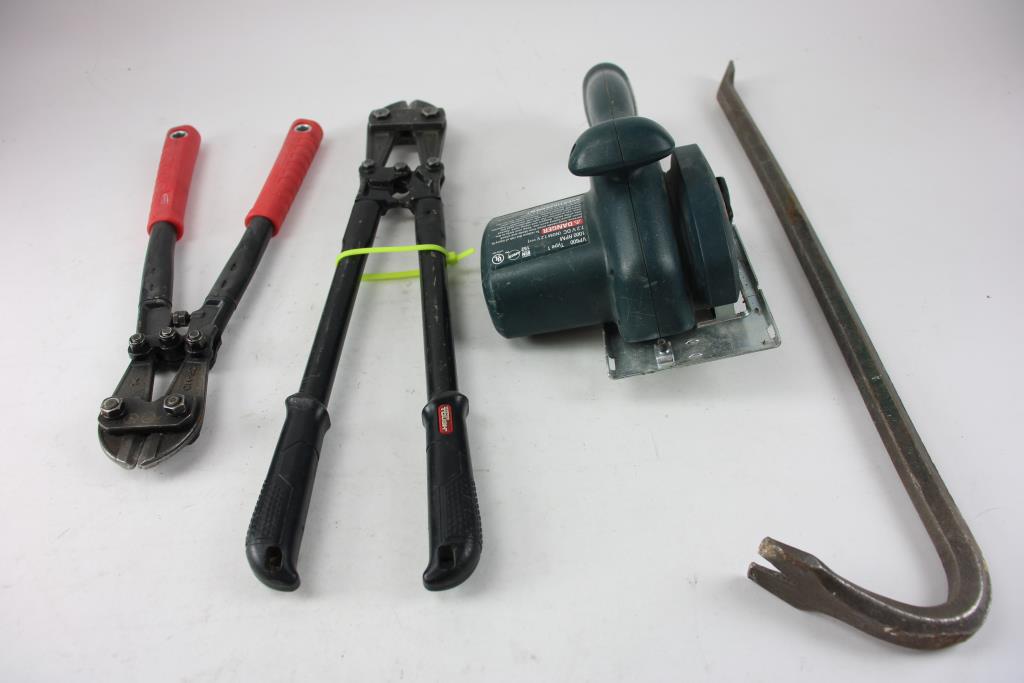Tool Bags, Bolt Cutters, And More | Property Room