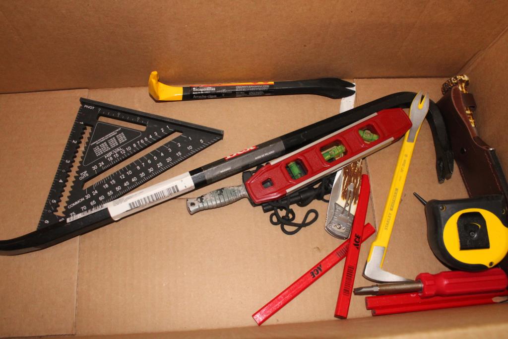 Tool Belts, Knives & Other Hand Tools, 10+ Pieces | Property Room
