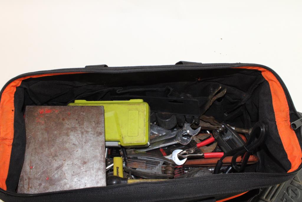 Toolbag With Assorted Hand Tools, 15+ Pieces | Property Room