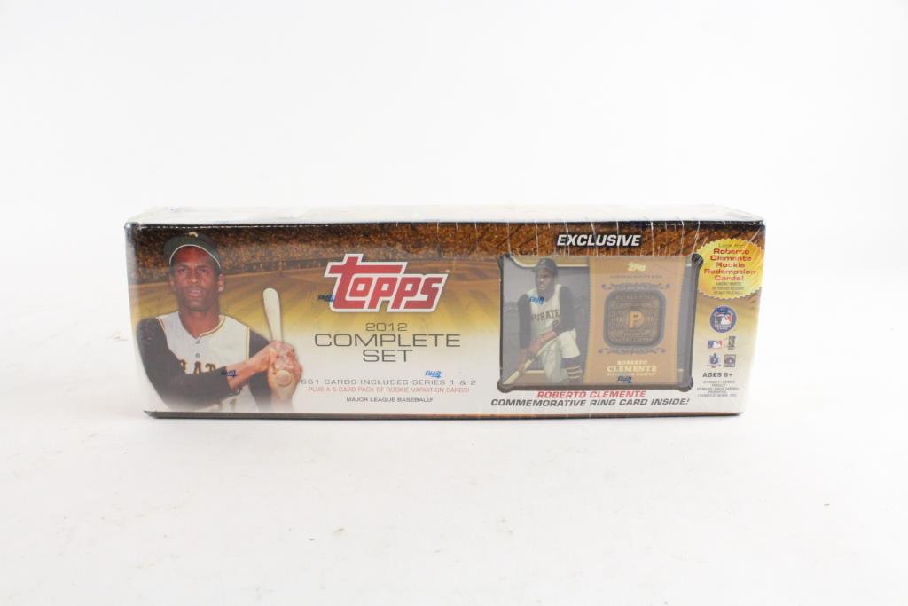 Topps 2012 MLB Complete Set Trading Cards Box | Property Room