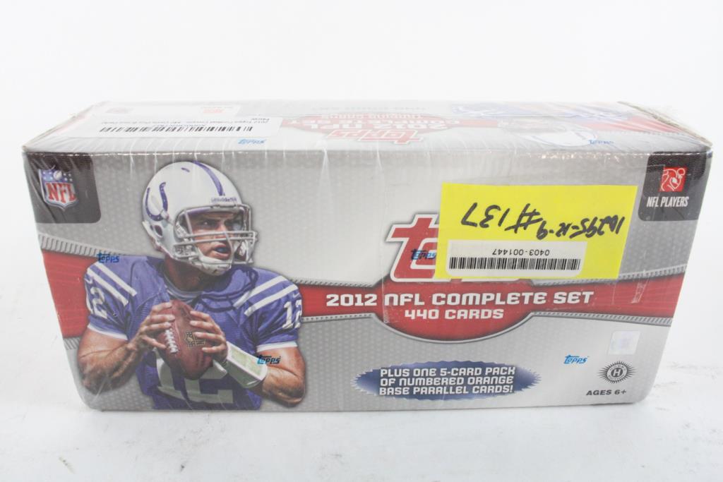 Topps 2012 NFL Complete Set- 440 Cards | Property Room