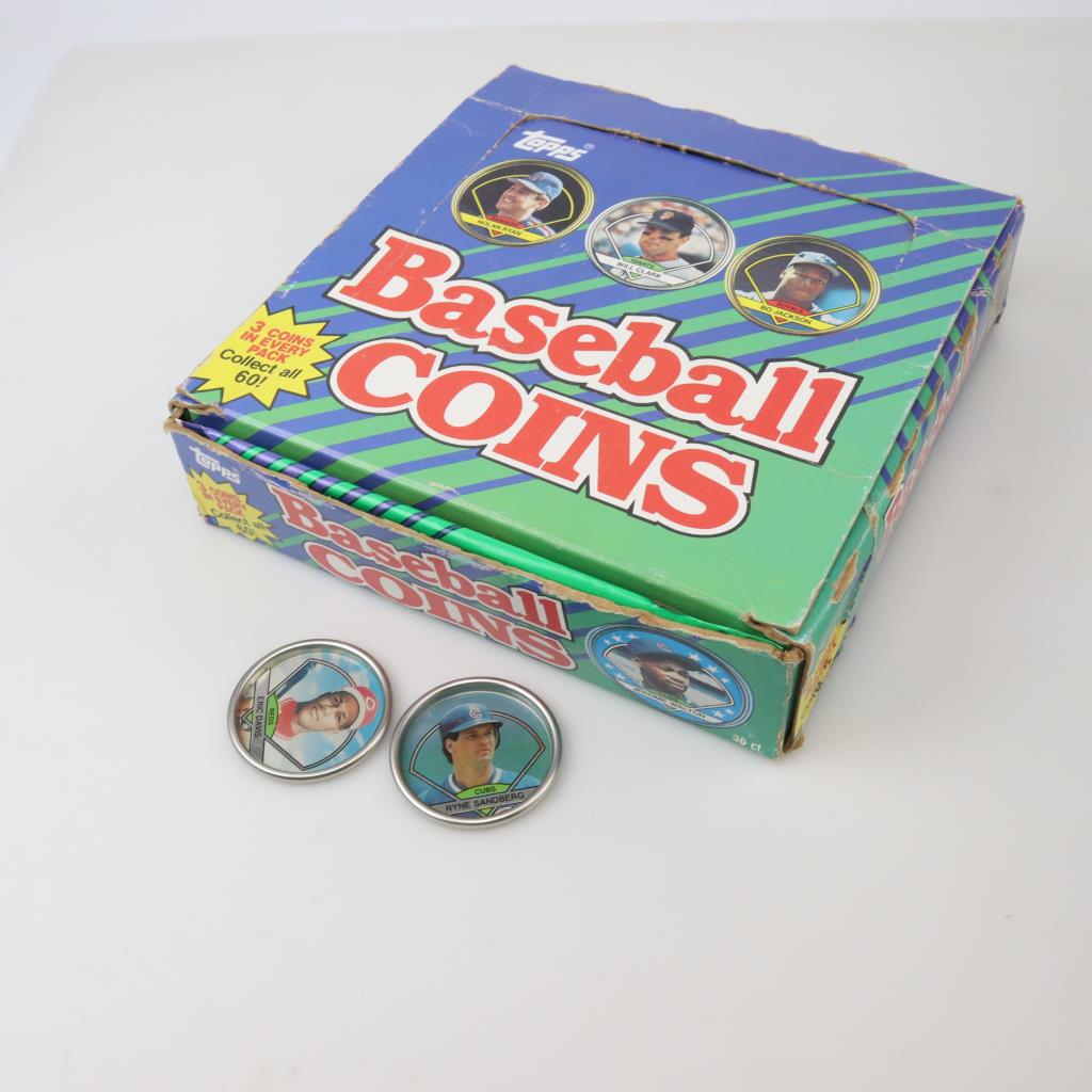 Topps Baseball Coin Pack Box Set, 27+ Packs | Property Room