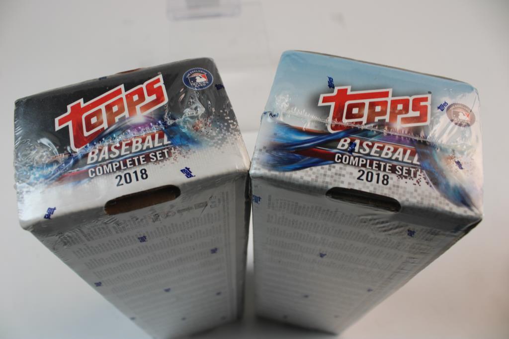 Topps Baseball Complete 2018 Sets 2 Items Total | Property Room