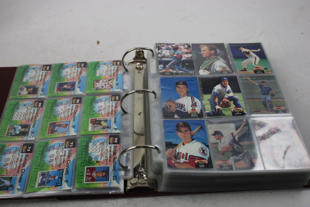 Topps Stadium Club Baseball Trading Cards In Collector's Album, 100 ...