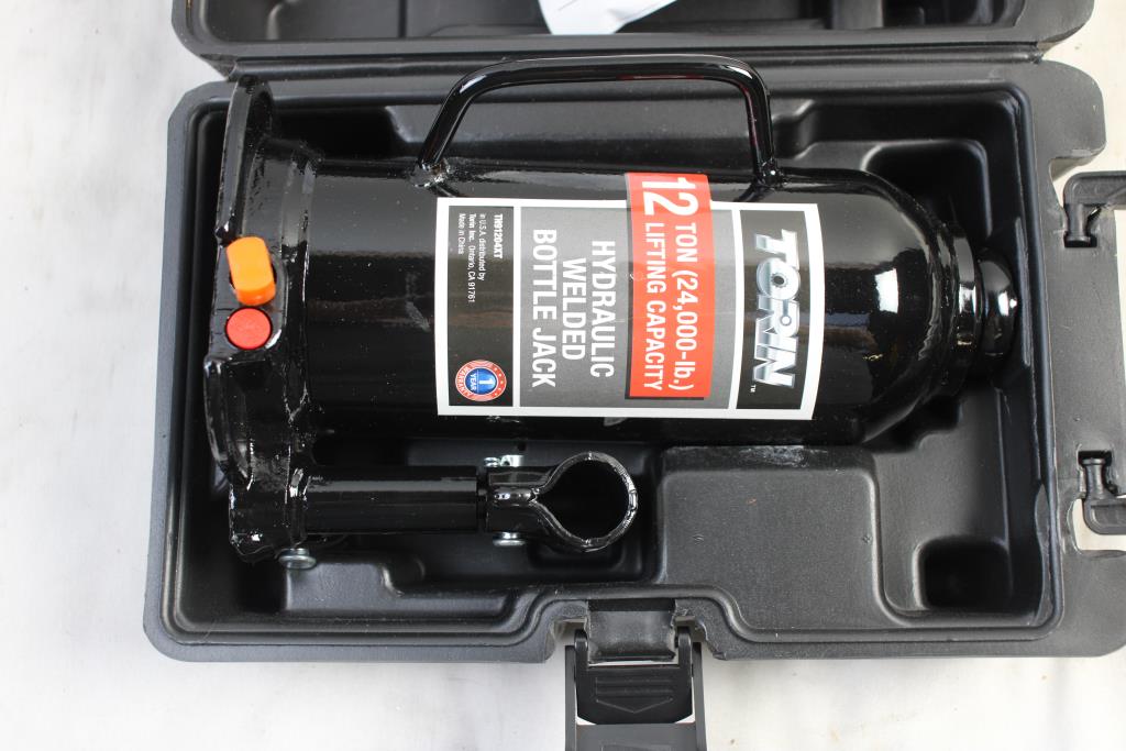 Torin 12 Ton Hydraulic Welded Bottle Jack | Property Room