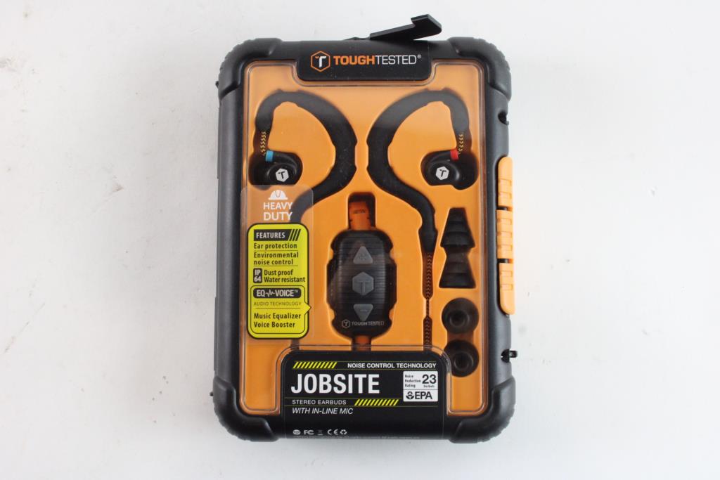 ToughTested Jobsite Earbuds | Property Room