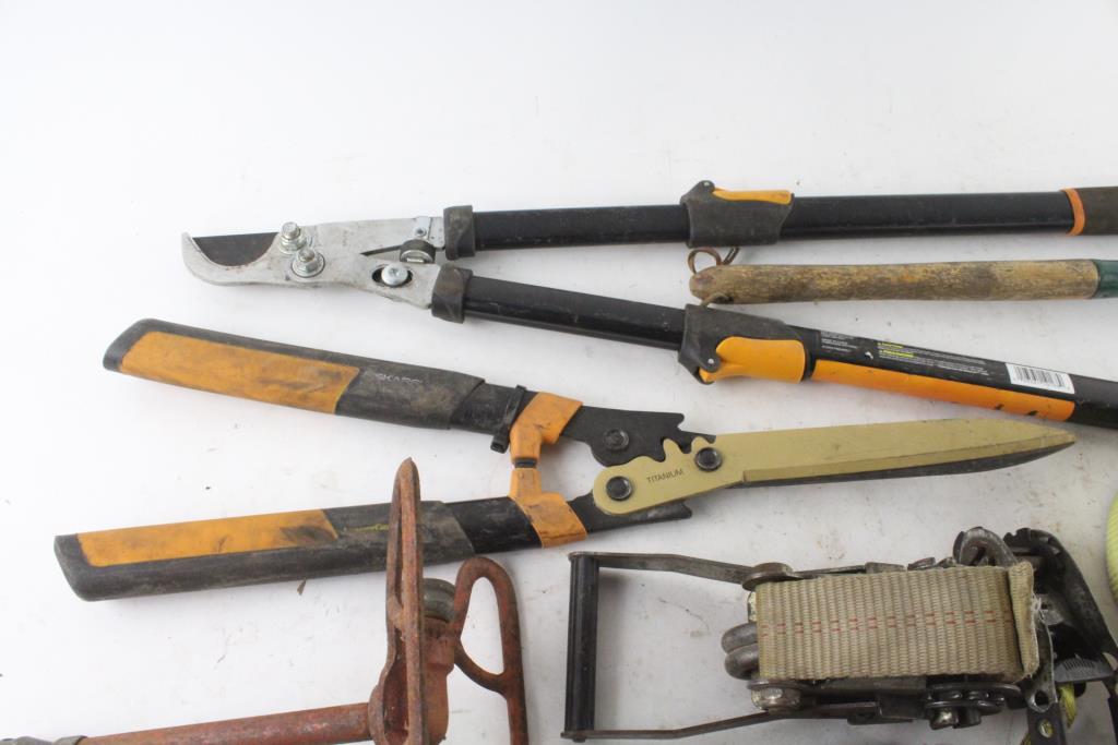 Tow Strap, Lopper And More, 10 Pieces | Property Room