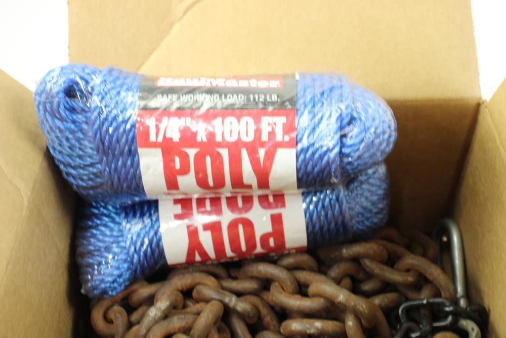 Towing Chain, Poly Rope | Property Room