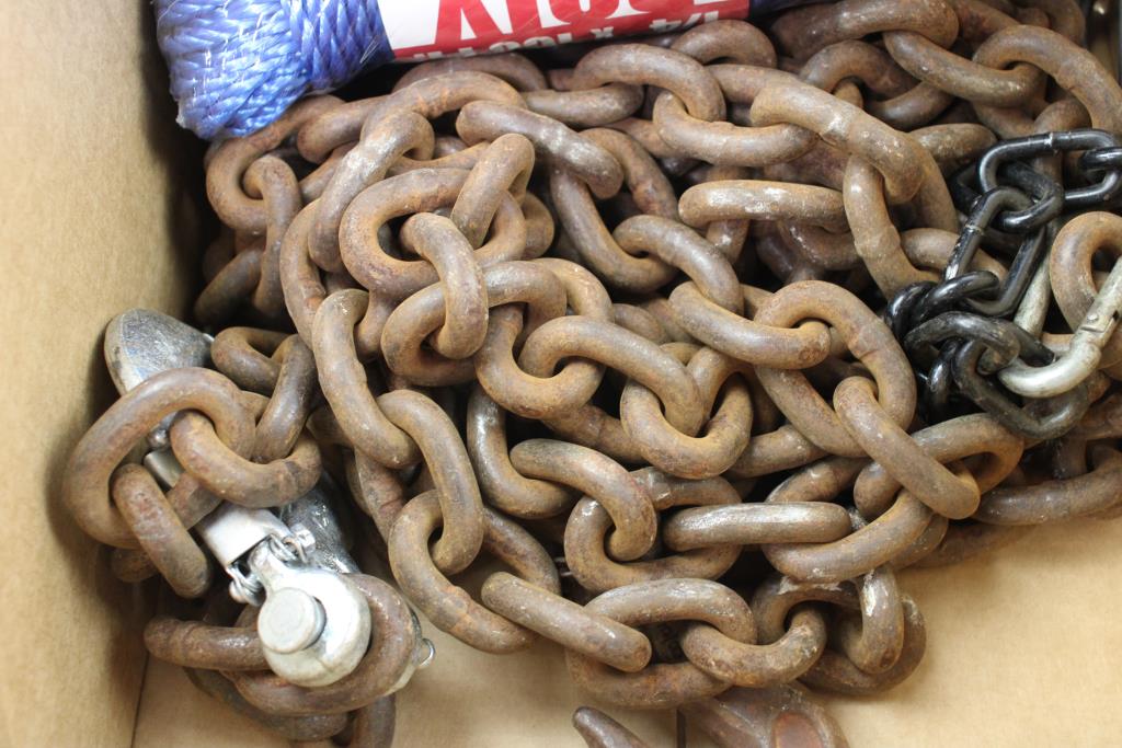 Towing Chain, Poly Rope | Property Room