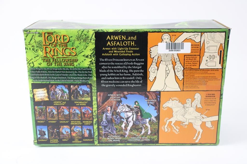 Toy Biz The Lord Of The Rings The Fellowship Of The Ring Arwen And ...