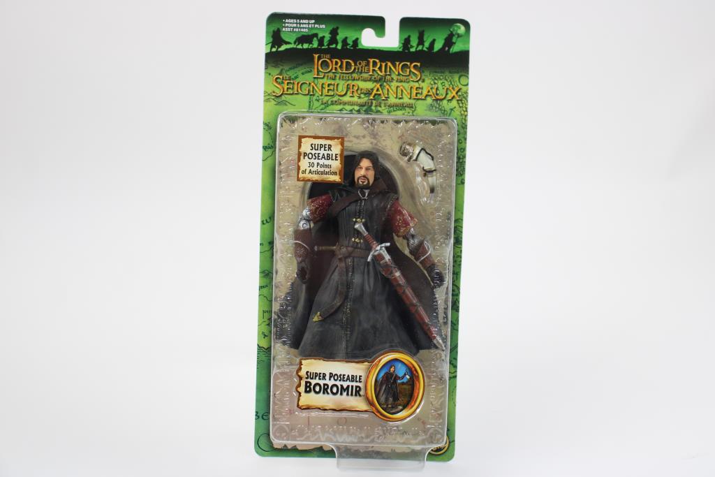 Toy Biz The Lord Of The Rings The Fellowship Of The Ring Super Poseable ...
