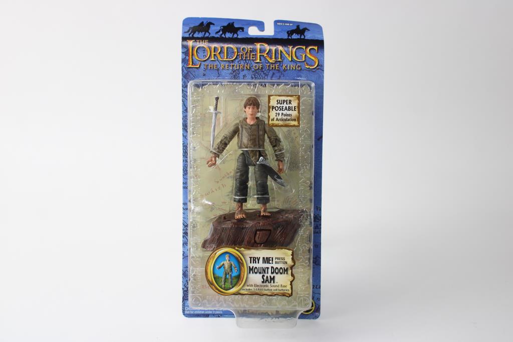 Toy Biz The Lord Of The Rings The Return Of The King Mount Doom Sam ...