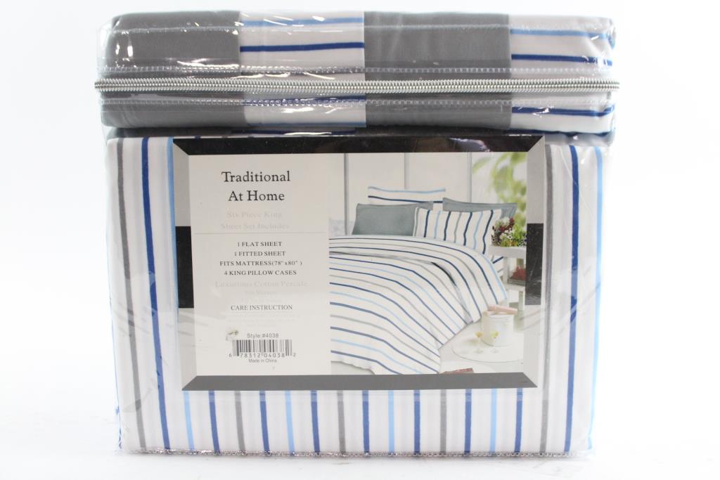 Traditional At Home Sheet Set | Property Room