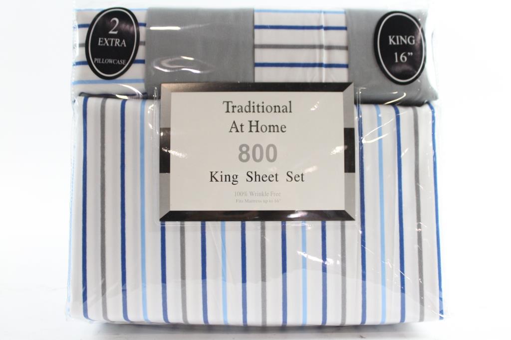 Traditional At Home Sheet Set | Property Room