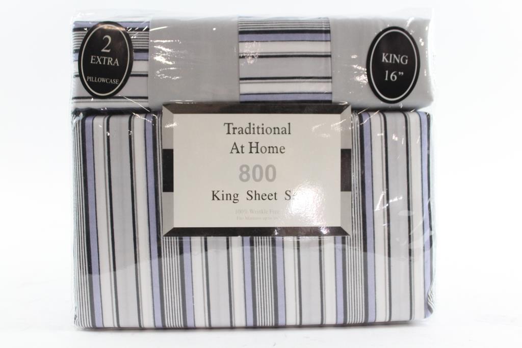 Traditional At Home Sheet Set | Property Room