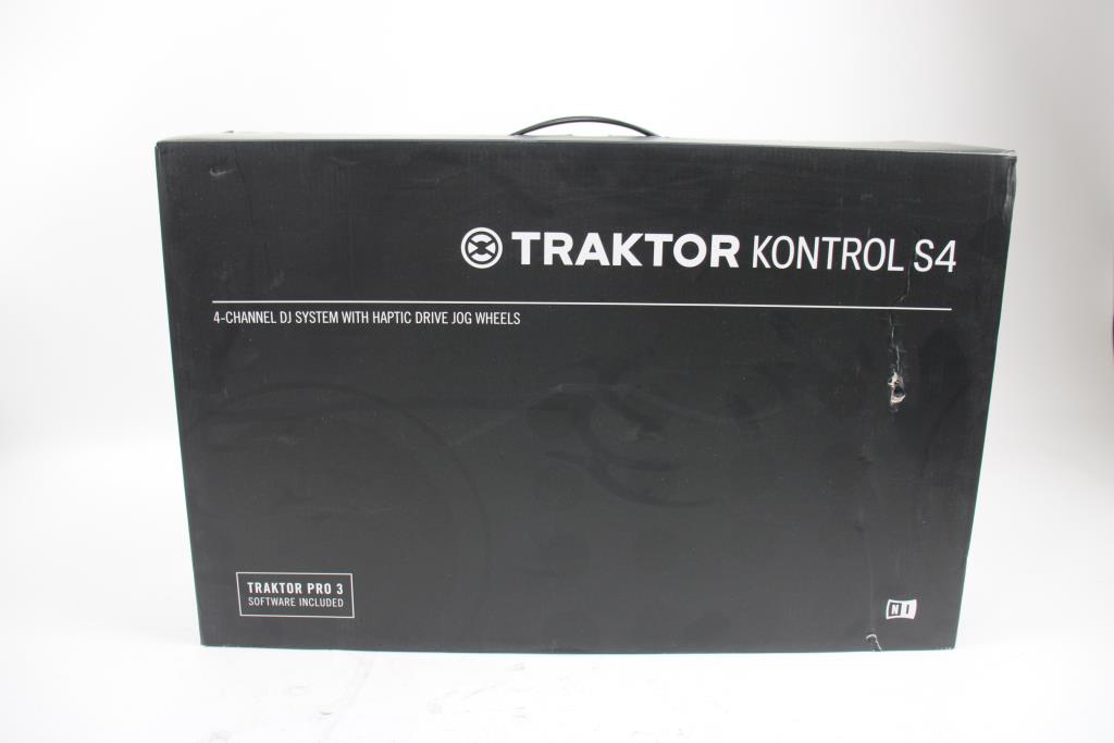 Traktor Kontrol S4, 4-Channel Dj System With Haptic Drive Jog ...