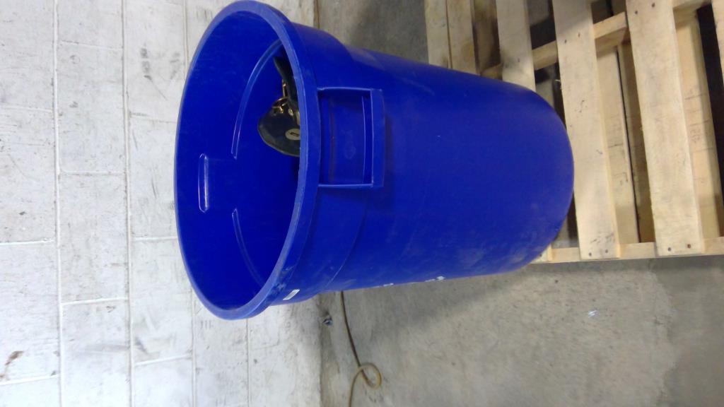 Trash Can With Horse Riding Equipment | Property Room