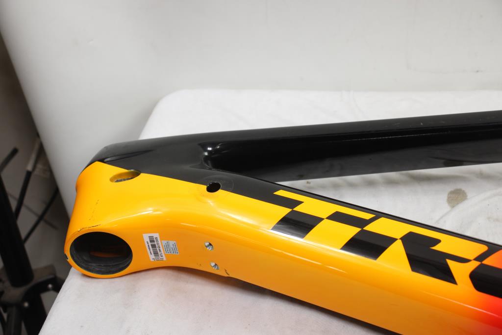 Trek Bike Frame, Red/Black/Orange | Property Room