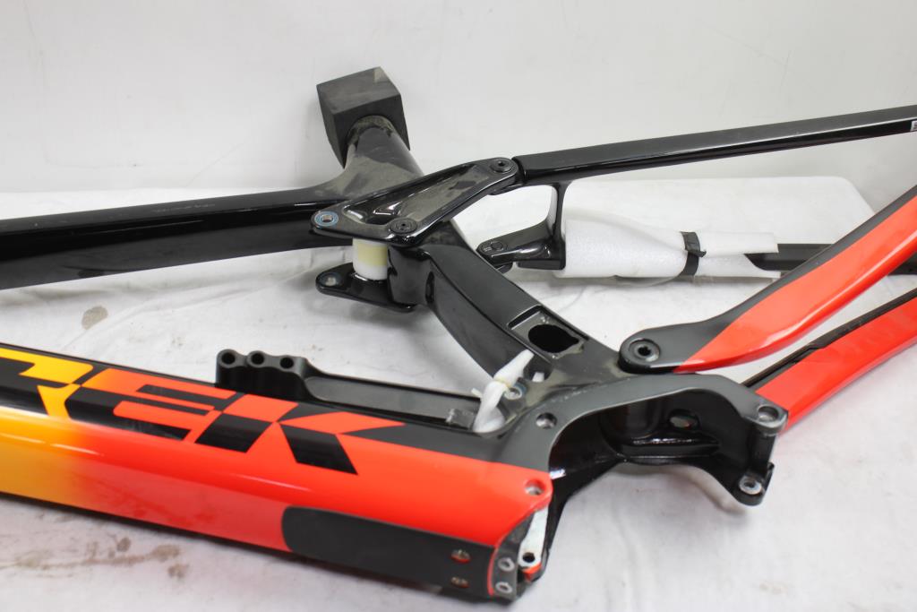 Trek Bike Frame, Red/Black/Orange | Property Room