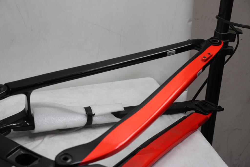 Trek Bike Frame, Red/Black/Orange | Property Room