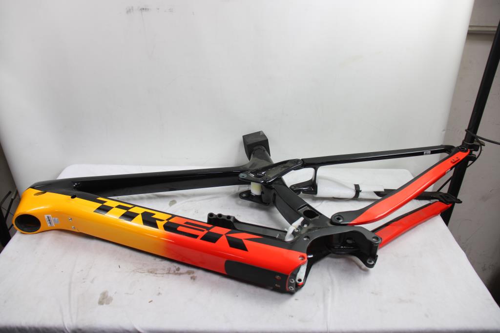 Trek Bike Frame, Red/Black/Orange | Property Room