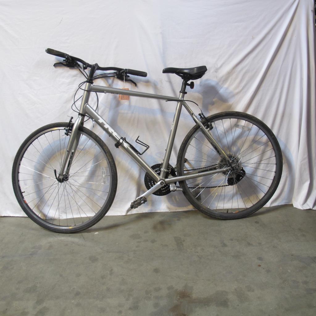 Trek Hybrid Silver Bike | Property Room