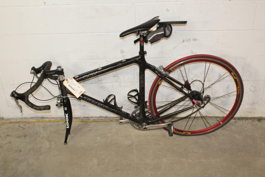 Trek Road Bike, Missing Front Wheel | Property Room