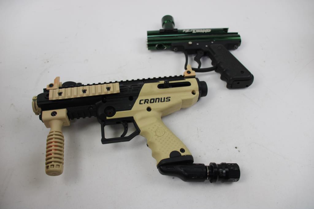 Triad, Tippmann Custom Pro, Cronus Paintball Guns, And Paintball Gun ...