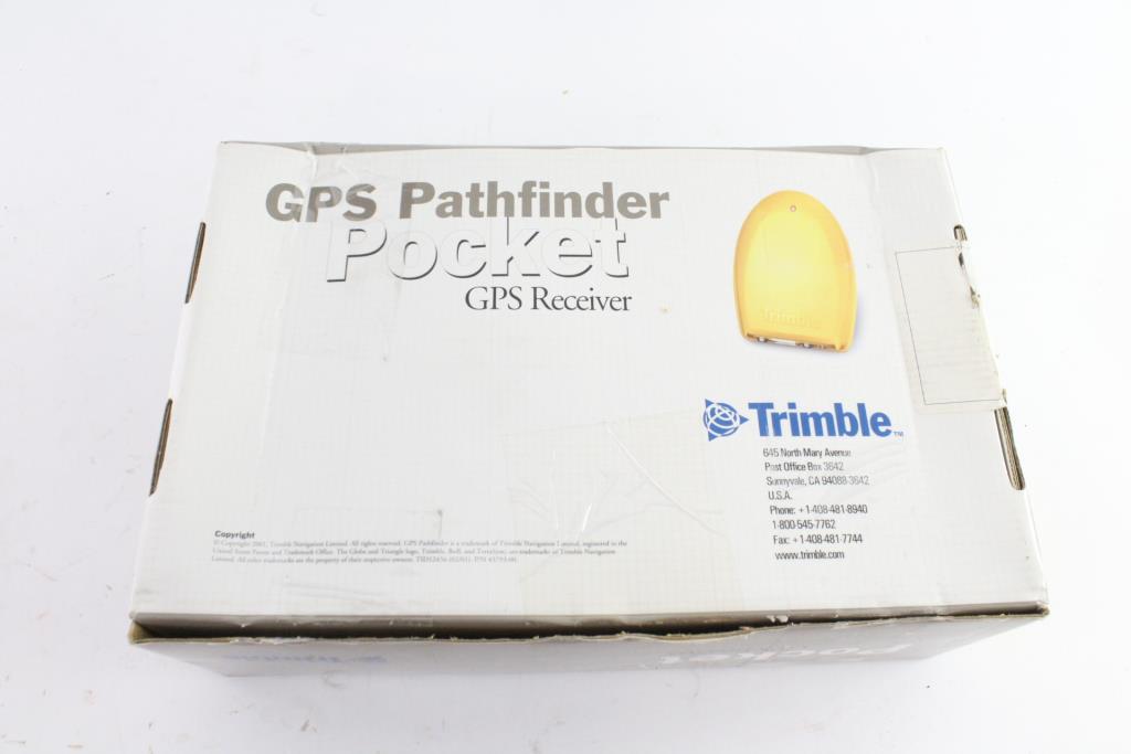 Trimble Pathfinder Pocket Portable Rugged GPS Reciever | Property Room