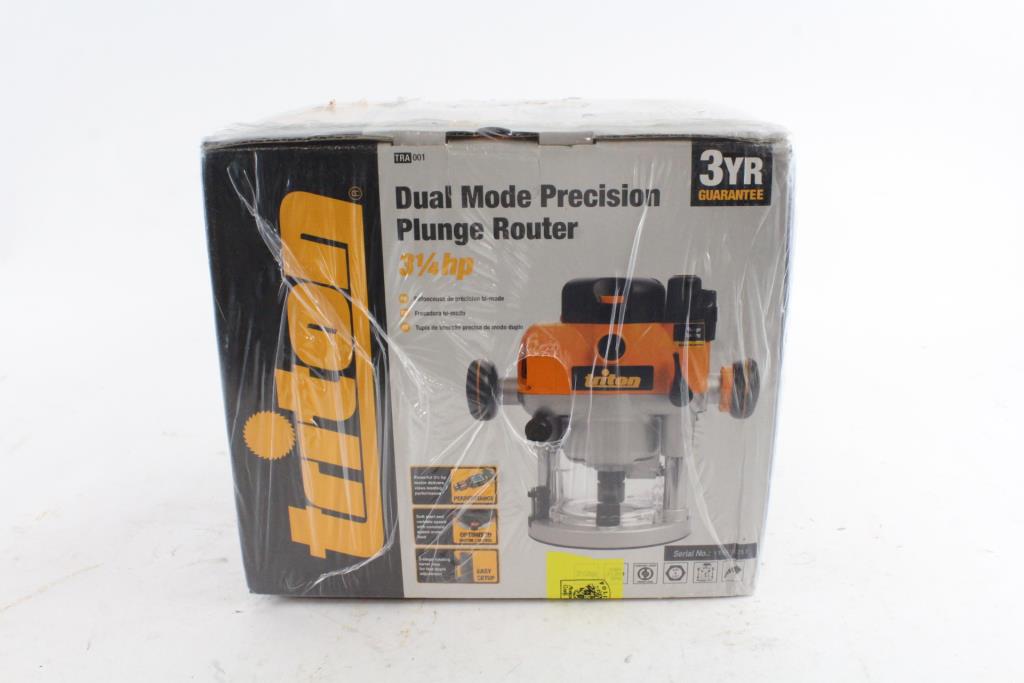Triton Dual Mode Precision Plunge Router | Property Room