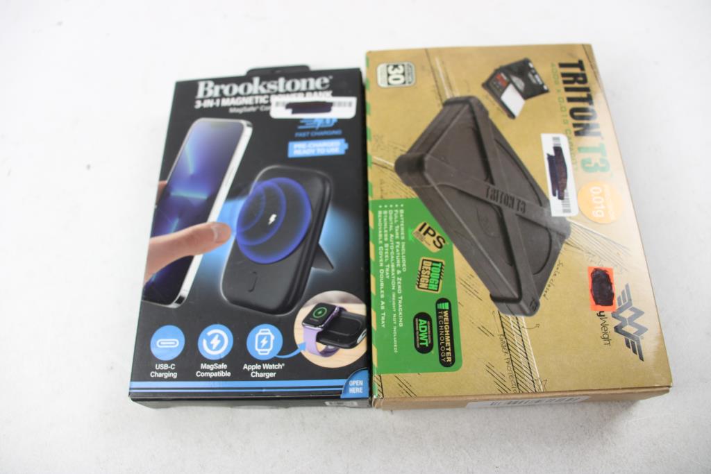 Triton T3 Scale, And Brookstone Magnetic Power Bank, 2 Pieces ...