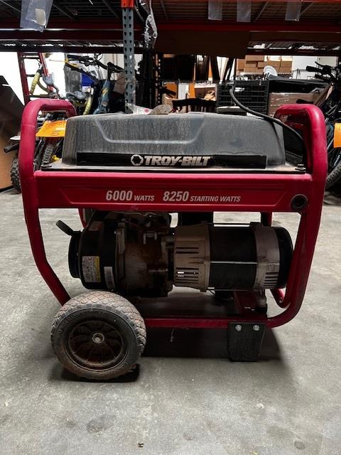 Troy-Bilt 6000 Watts Gas Powered Generator | Property Room